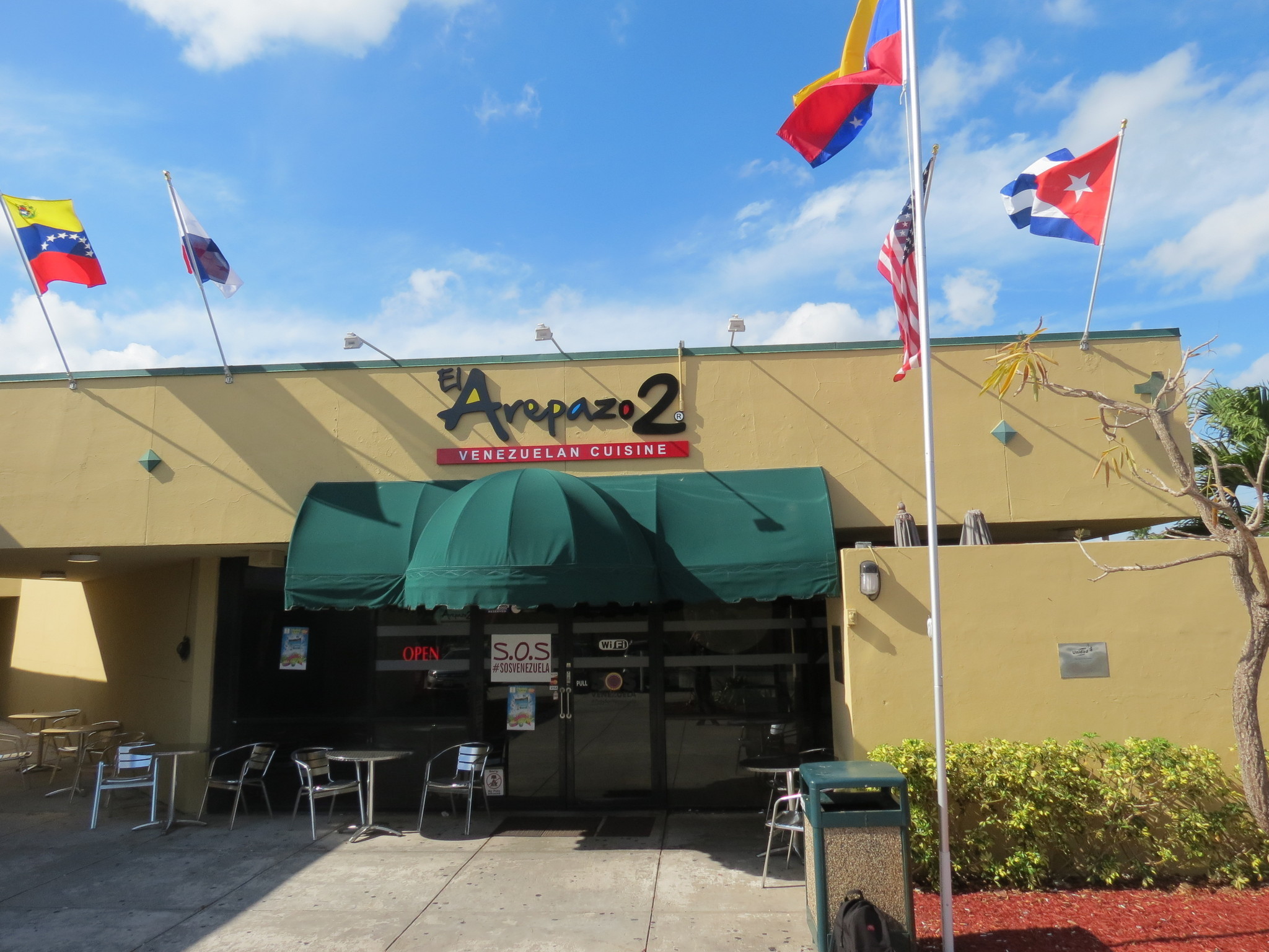 El Arepazo, el restaurante donde conspira la "gusanera mayamera"