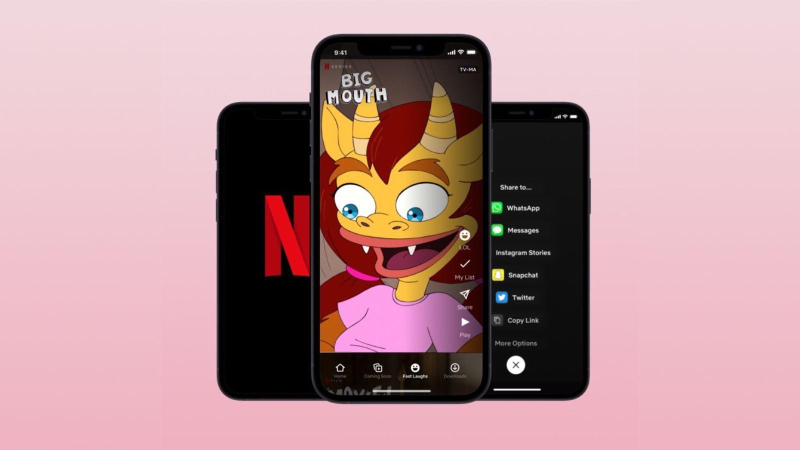 Netflix le quiere hacer la competencia a Tik Tok con "Fast Laughs"