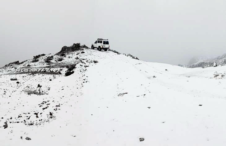 Así se ve la Sierra Nevada de Mérida cubierta de nieve (+Imágenes)