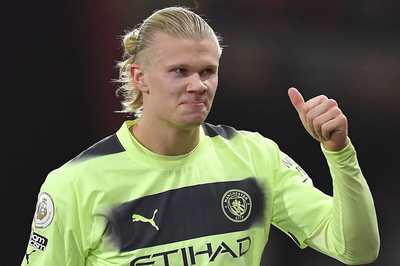 Este es Haaland: El máximo goleador de la Champions actualmente