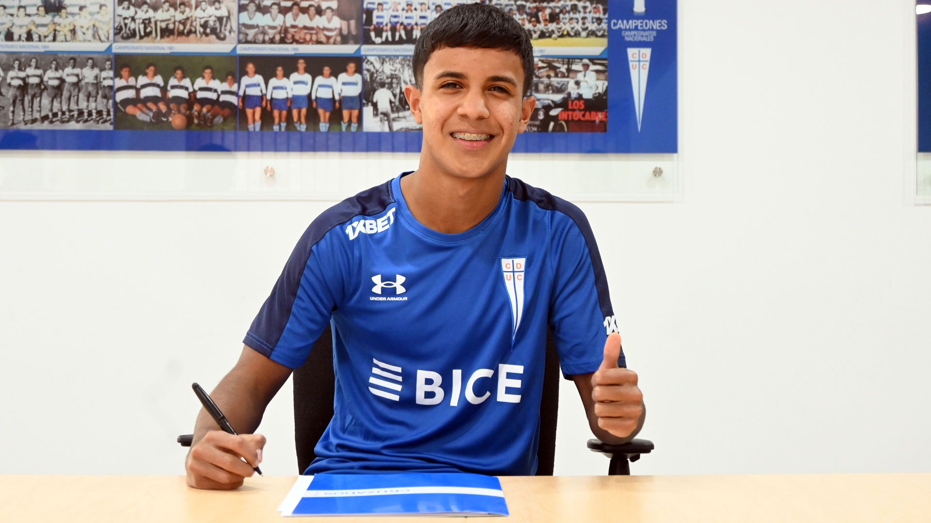 Conozca al jugador de la Sub-17 que firmó un contrato profesional